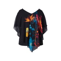 Ulla Popken Bluse Damen Gr&ouml;&szlig;e 9XL/10XL blau / gelb / rot / schwarz
