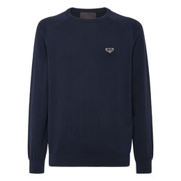 Philipp Plein Pullover Herren Gr&ouml;&szlig;e S navy