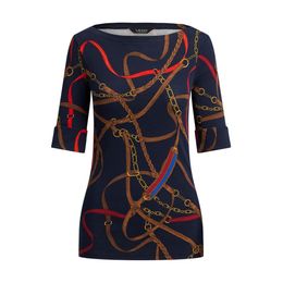 Lauren by Ralph Lauren Lauren Ralph Lauren Shirt Damen Gr&ouml;&szlig;e XXL navy / braun / goldgelb / rot