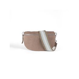 Lepelou G&uuml;rteltasche 'ELVA medium' Damen Gr&ouml;&szlig;e 25 cm x 16 cm x 8 cm taupe