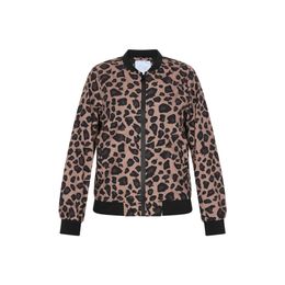 faina Athlsr Between-Season Jacket female size M Beige / Black