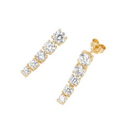 Smart Jewel Ohrringe Damen Gr&ouml;&szlig;e 25mm gold