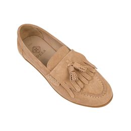 Desa Mokassin 'Beleg' Damen Gr&ouml;&szlig;e 40 beige Sommerschuhe