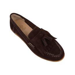 Desa Mokassin 'Beleg' Damen Gr&ouml;&szlig;e 37 braun Sommerschuhe