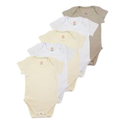 M.m.c. Strampler/Body 'Body Kurzarm' Jungen Gr&ouml;&szlig;e 62 beige