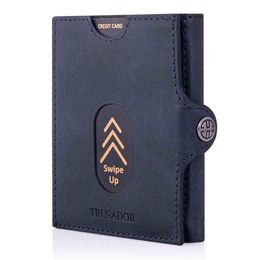 Trusador Wallet 'Valencia' male size One size marine blue
