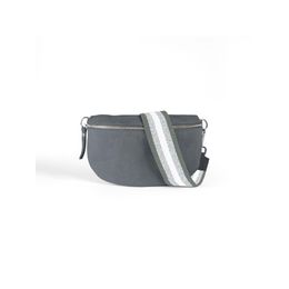 Lepelou G&uuml;rteltasche 'ELVA medium' Damen Gr&ouml;&szlig;e 25 cm x 16 cm x 8 cm dunkelgrau