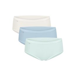 Sloggi Slip 'Originals Basic H' Damen Gr&ouml;&szlig;e M/L creme / hellblau / mint