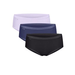 Sloggi Slip 'Originals Basic H' Damen Gr&ouml;&szlig;e L lila / flieder / schwarz