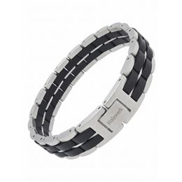 Holzwerk Armband 'DEGERSEE' Herren Gr&ouml;&szlig;e 21 / 25 cm silber