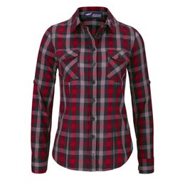 Arizona Blouse female size S/M Grey / Red / Black