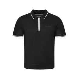 K by KARL LAGERFELD Karl Lagerfeld Poloshirt Herren Gr&ouml;&szlig;e S schwarz / wei&szlig;