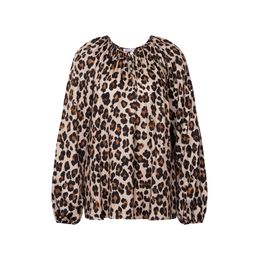 Seidensticker Bluse Damen Gr&ouml;&szlig;e S creme / hellbraun