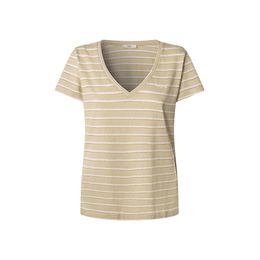 Pepe Jeans T-Shirt 'Megan' Damen Gr&ouml;&szlig;e L gold / oliv / wei&szlig;