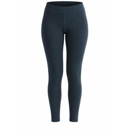 Leela Cotton Leggings 'Damen Bio-Baumwoll Leggings' Damen Gr&ouml;&szlig;e S navy