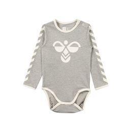 Hummel Romper/Bodysuit 'Flipper' boy size 146 mottled grey / White