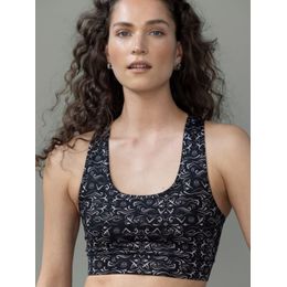 Hey Honey Sport-BH 'Racerback' Damen Gr&ouml;&szlig;e L dunkelgrau