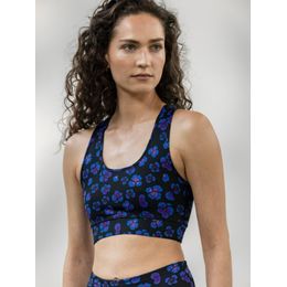Hey Honey Sport-BH 'Racerback' Damen Gr&ouml;&szlig;e M blaumeliert