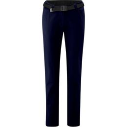 Maier Sports Outdoor Pants 'Perlit' female size S Navy