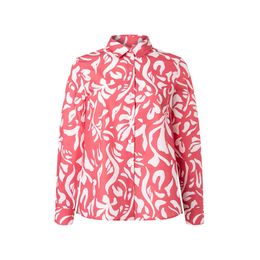 Maerz Muenchen Bluse Damen Gr&ouml;&szlig;e L himbeer / wollwei&szlig;