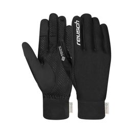 Reusch Fingerhandschuhe 'Karayel Windstopper Touch-Tec' Herren Gr&ouml;&szlig;e XS schwarz / wei&szlig;