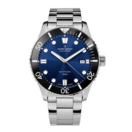 Claude Bernard Analoguhr 'Aquarider Automatic' Herren Gr&ouml;&szlig;e One Size blau