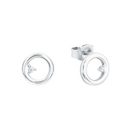 Amor Ohrstecker Damen Gr&ouml;&szlig;e One Size silber