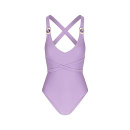 Moda Minx Badeanzug 'Amour' Damen Gr&ouml;&szlig;e XS flieder