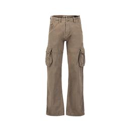 Alpha Industries Cargo Pants 'Jet' male size 33 Brown / Black