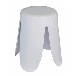 Wenko Badhocker 'Comiso' Herren Gr&ouml;&szlig;e &Oslash;: 44.5cm x H: 46cm wei&szlig;