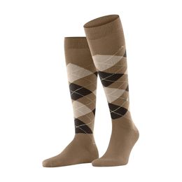 Burlington Knee High Socks 'Edinburgh' male size 40/46 Brown