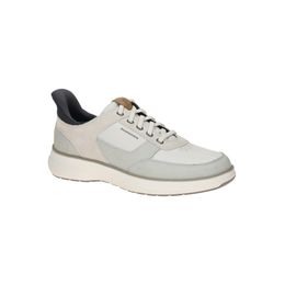Clarks Sneaker low 'Clarks Mullan Schuhe Slipper wei&szlig; EASY-ON 26187388' Herren Gr&ouml;&szlig;e 42.5 wei&szlig;