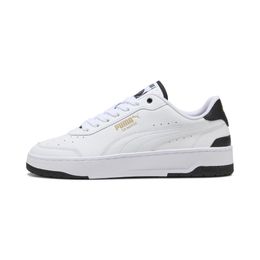 Puma Sneaker 'CA Match' Herren Gr&ouml;&szlig;e 43 gold / schwarz / wei&szlig; Sommerschuhe