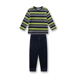 Sanetta Schlafanzug Jungen Gr&ouml;&szlig;e 98 navy / opal / oliv / hellgr&uuml;n