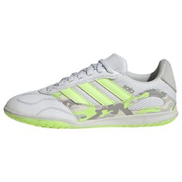 adidas Performance Fu&szlig;ballschuh 'Super Sala III' Jungen Gr&ouml;&szlig;e 33 neongelb / khaki / wei&szlig; / offwhite
