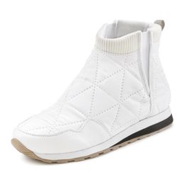 Lascana Stiefelette Damen Gr&ouml;&szlig;e 43 wei&szlig;