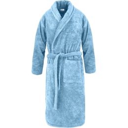 Normani Long Bathrobe female size XXL Light blue