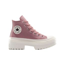 Converse Sneaker high 'Converse Chuck Taylor All Star Lugged Heel Platform' Damen Gr&ouml;&szlig;e 38 pitaya / wei&szlig; Sommerschuhe