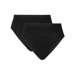 Calida Slip 'Elastic Duopack' Damen Gr&ouml;&szlig;e M schwarz