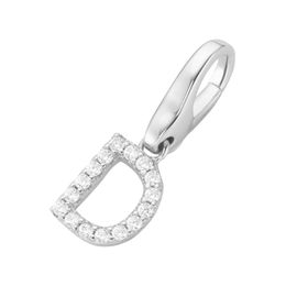 Giorgio Martello Milano Anh&auml;nger Damen Gr&ouml;&szlig;e One Size silber / transparent