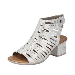 Rieker Sandale Damen Gr&ouml;&szlig;e 41 silber