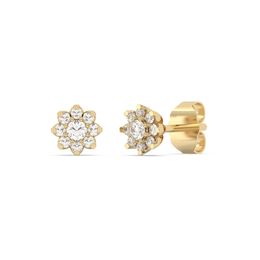 Diam Addict Ohrringe Damen Gr&ouml;&szlig;e One Size gold / transparent