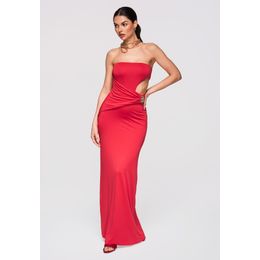 Ombre Abendkleid Damen Gr&ouml;&szlig;e 40 rot Sommerkleid