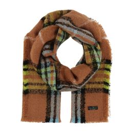 FRAAS Oversized Scarf female size XS/XL Light blue / Brown / Apple / Black
