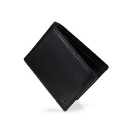 Serasar Portemonnaie 'Space' Herren Gr&ouml;&szlig;e 11 cm x 8 cm x 2cm schwarz