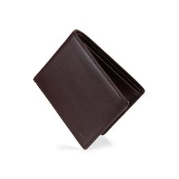 Serasar Portemonnaie 'Space' Herren Gr&ouml;&szlig;e 11 cm x 8 cm x 2cm braun