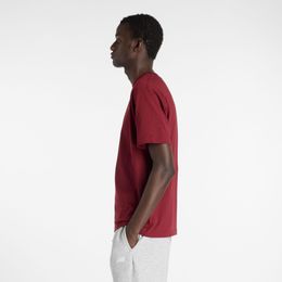 New Balance T-Shirt 'Athletics' Herren Gr&ouml;&szlig;e XS dunkelrot