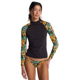 Billabong Tankini Top female size XL Honey / Petrol / Black