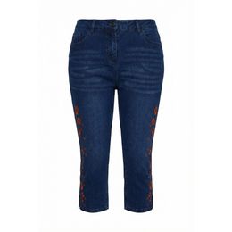 Ulla Popken Hosen Damen Gr&ouml;&szlig;e 56 blue denim