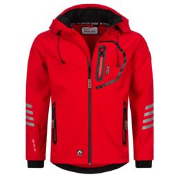 Arctic Seven Funktionsjacke Herren Gr&ouml;&szlig;e 4XL grau / rot / schwarz Sommerjacke